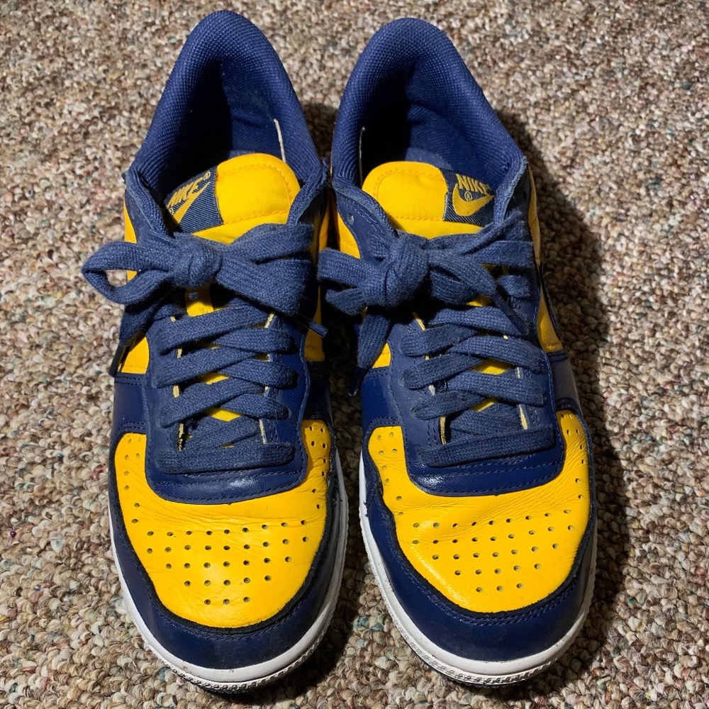 Nike Terminator Low Og Blue And Yellow "Michigan" - Gem